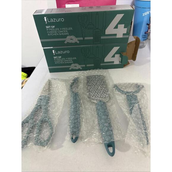 Kitchen | Lazaro Set Of Ppeeler Ypeeler Cheese Grater Kitchen Shears ...
